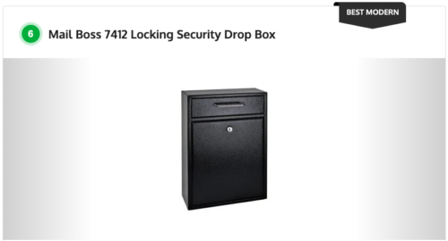 Mail Boss Scores top ranks in Bob Villa's "Best Locking Mailboxes 2024" for the Fourth year in a ...